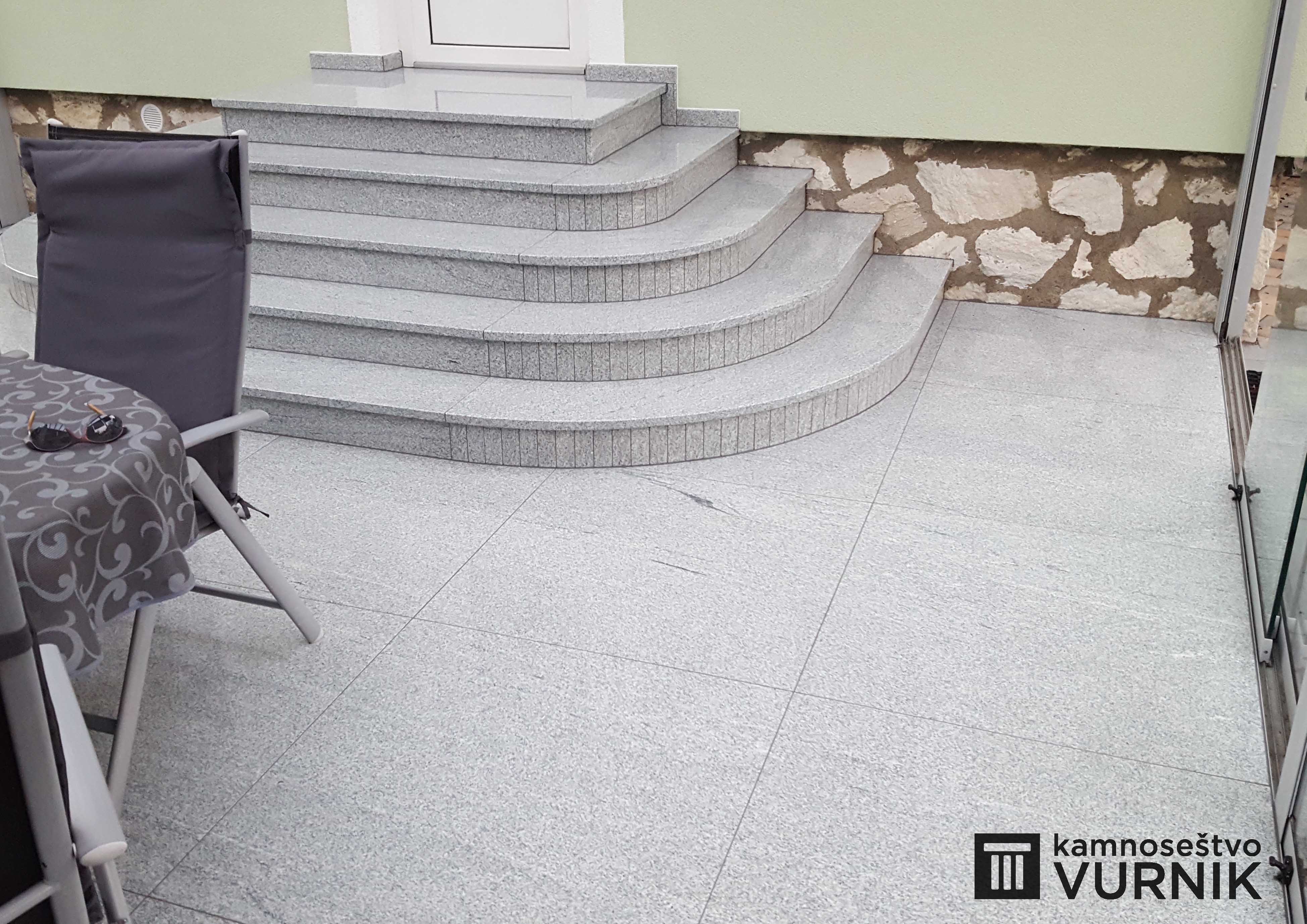 KAMNITE STOPNICE IN TLAK - KAMNOSEŠTVO VURNIK - Kamnoseštvo Vurnik